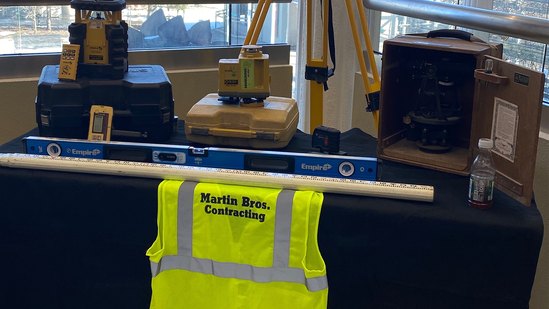 CAD and Laser Guided Robotic Surveying Equipment at the EcoTarium ...